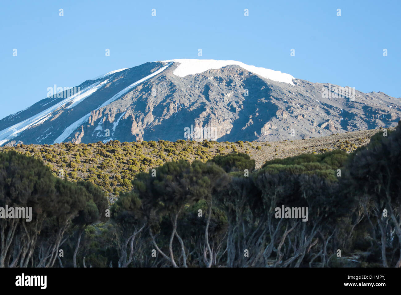 Highest free standing mountain in the world hi-res stock photography ...
