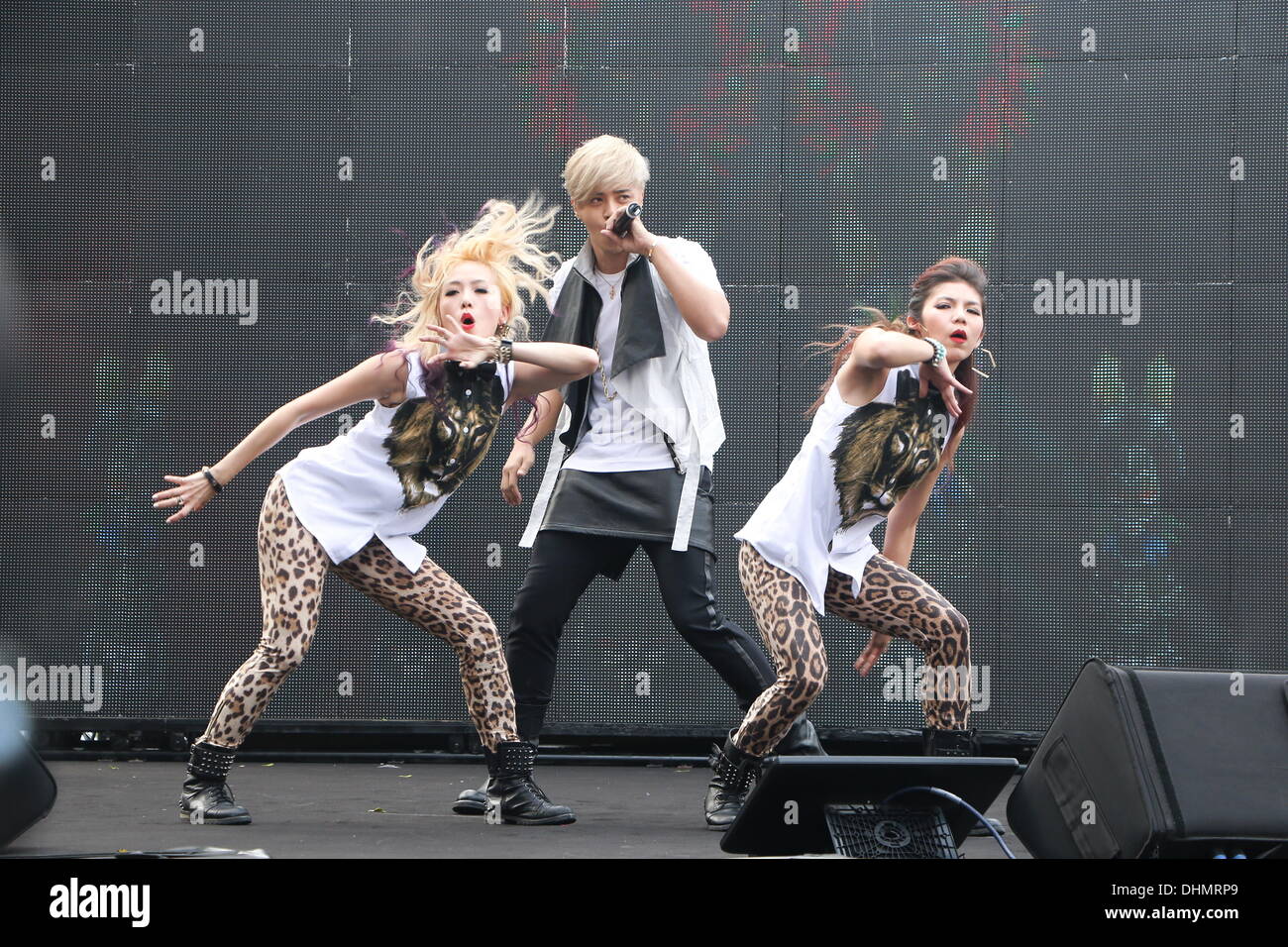 Taipei, China. 10th Nov, 2013. Singer Show Lo holds signing session in ...