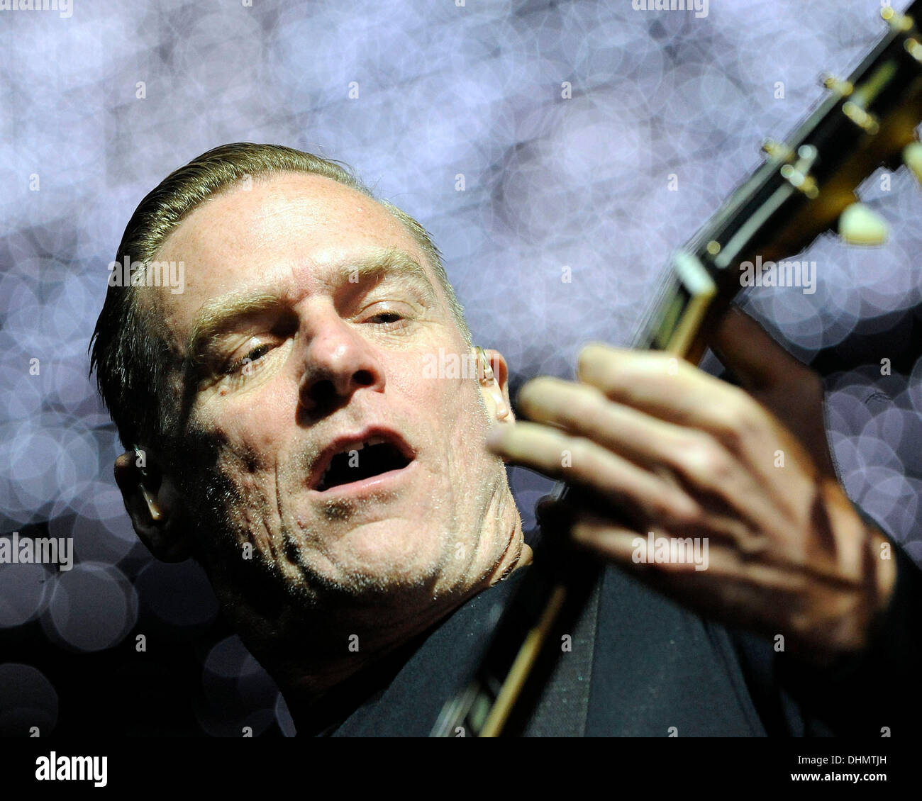 Bryan Adams performs on stage at The Air Canada Centre. Toronto, Canada ...