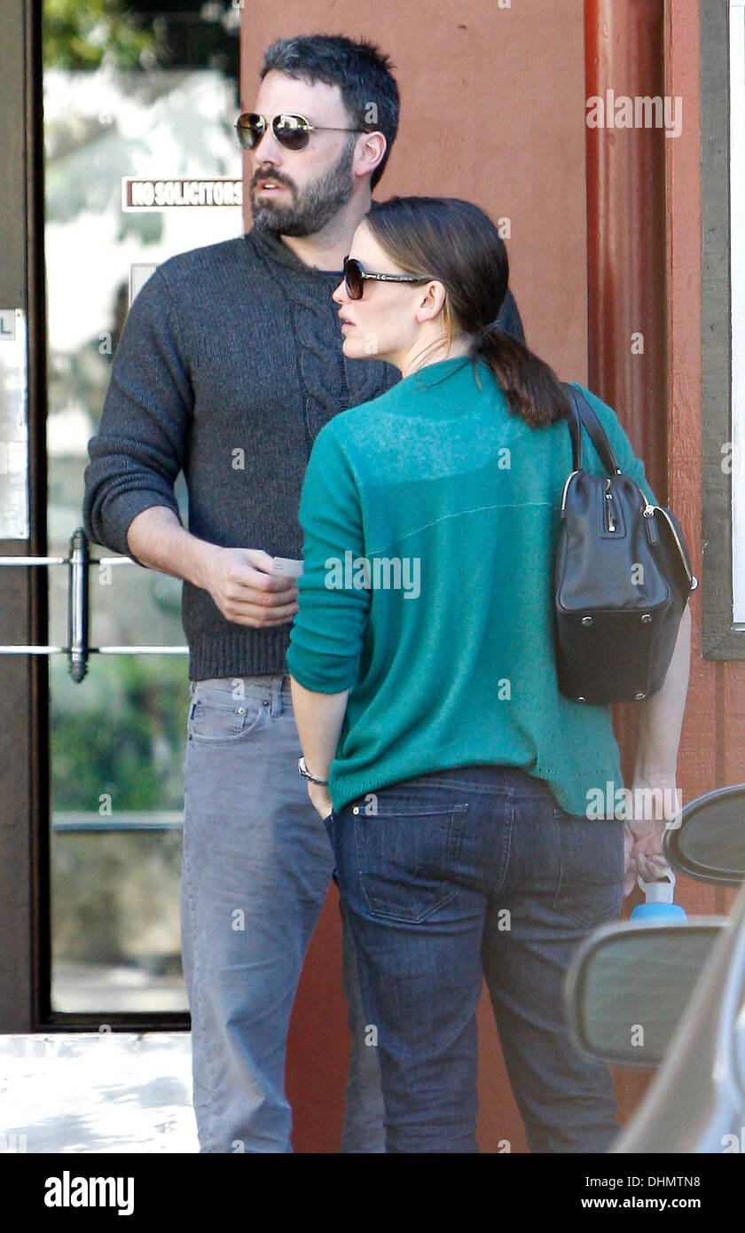 Ben Affleck and Jennifer Garner out and about in Santa Monica. Los ...