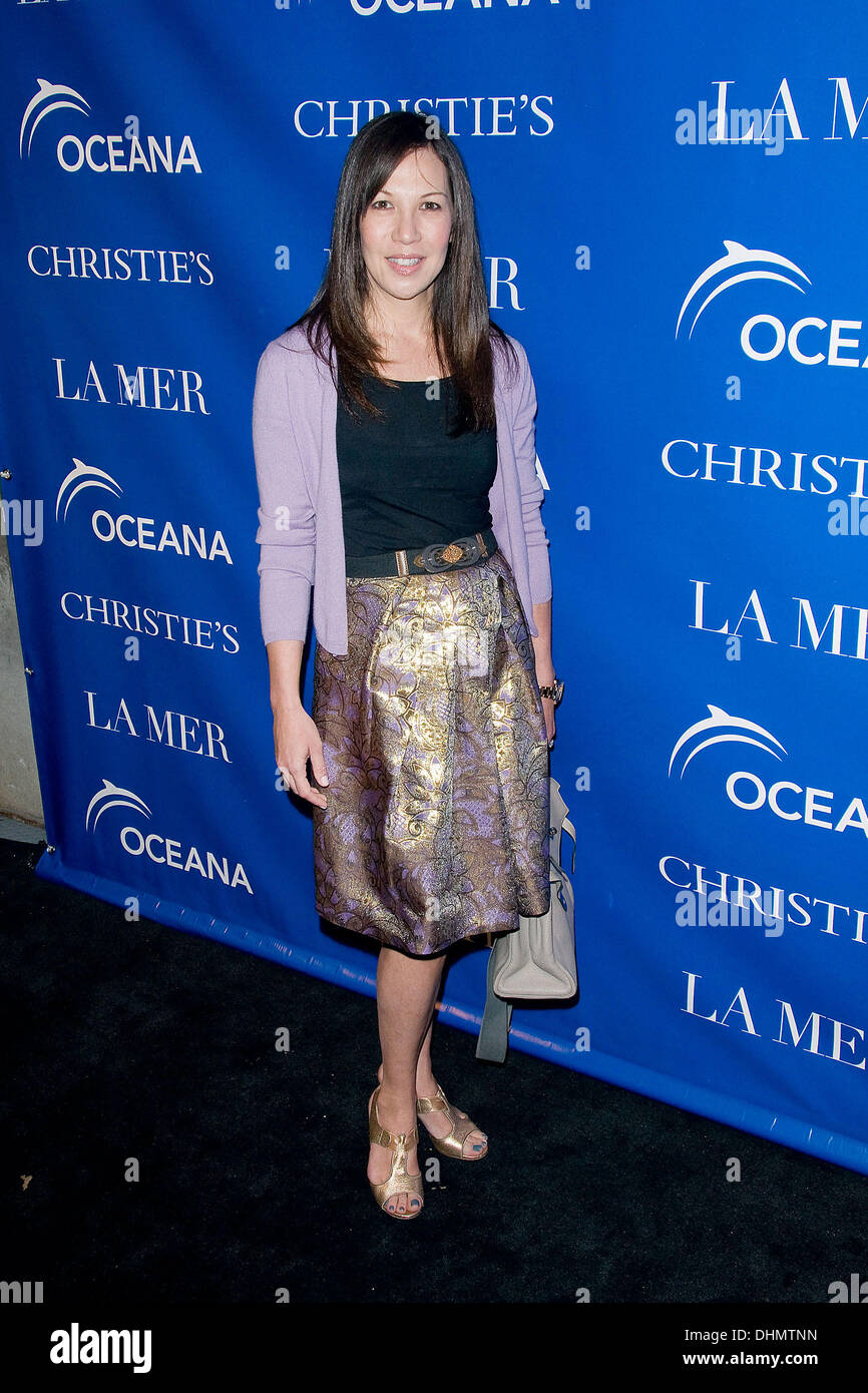 Sandra Main, at the screening of "La Revolution Blue" for Christie's ...