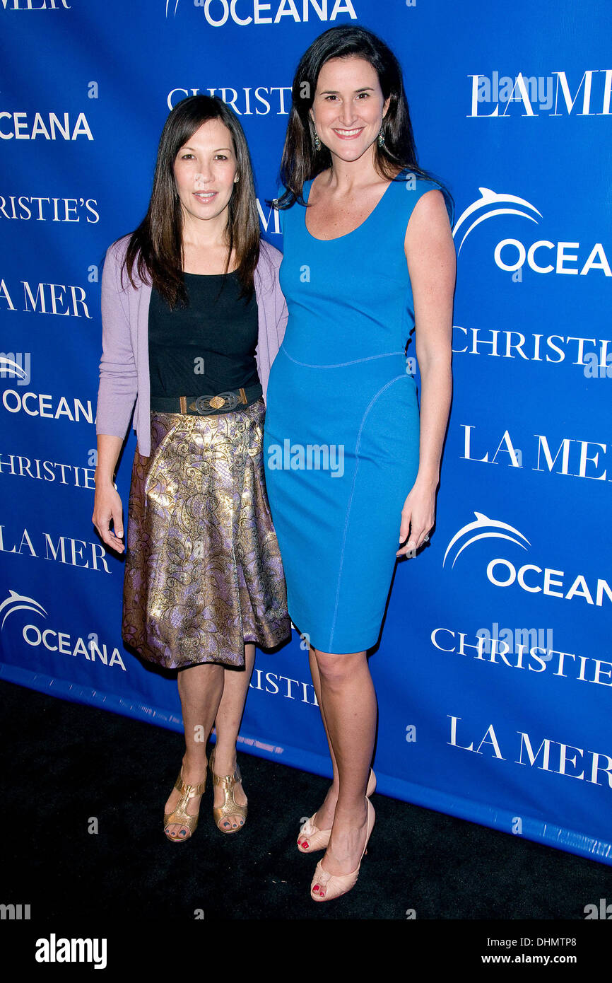 Sandra Main and Lydia Fenet, at the screening of "La Revolution Blue ...