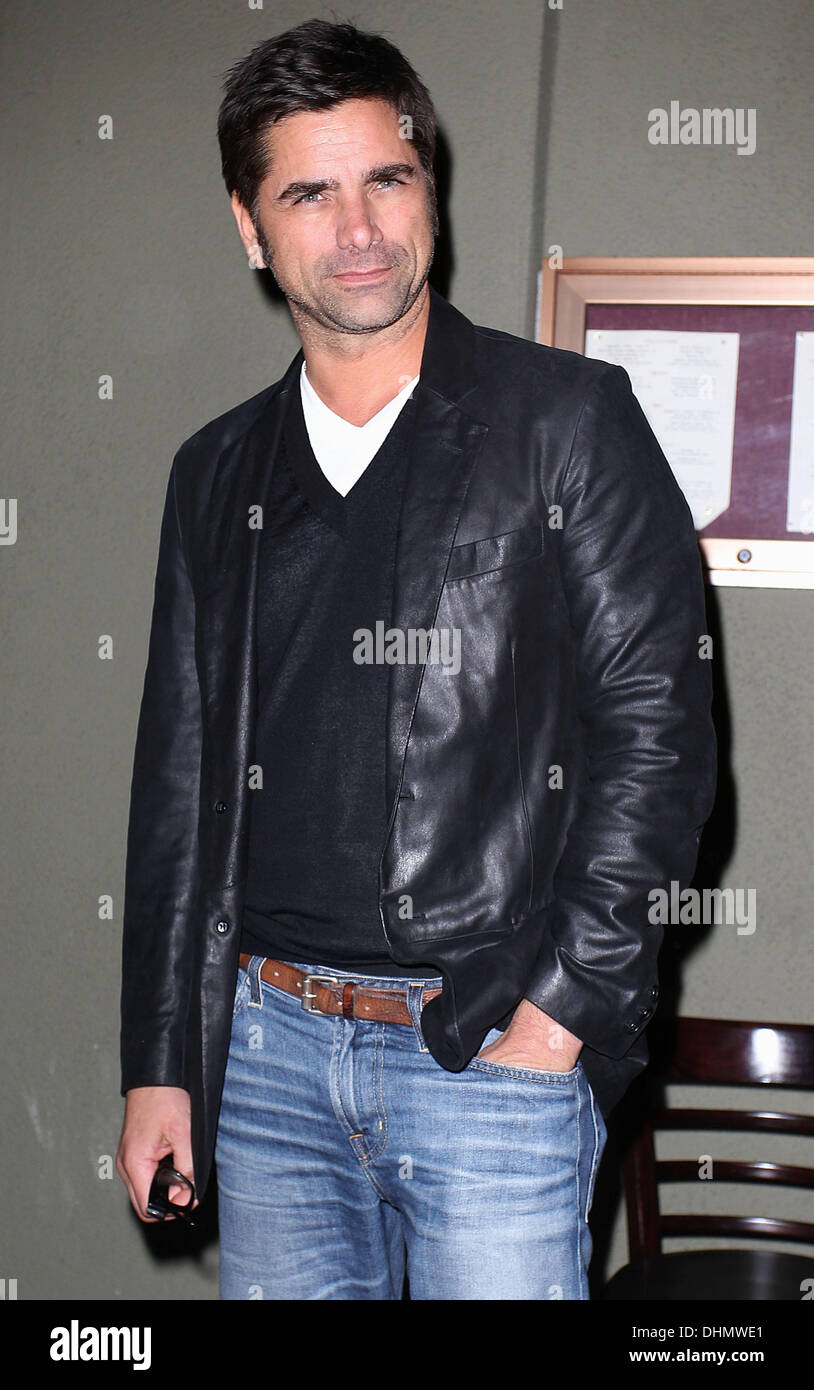 John Stamos leaves a restaurant in Beverly Hills Los Angeles ...