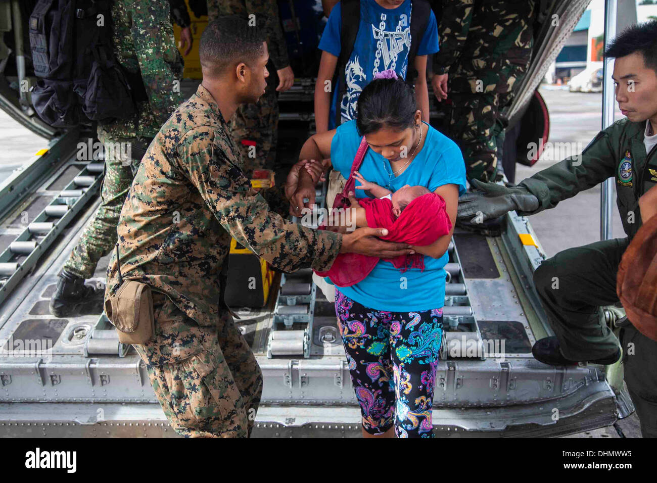 Typhoon Haiyan humanitarian relief in Philippines Operation Damayan ...