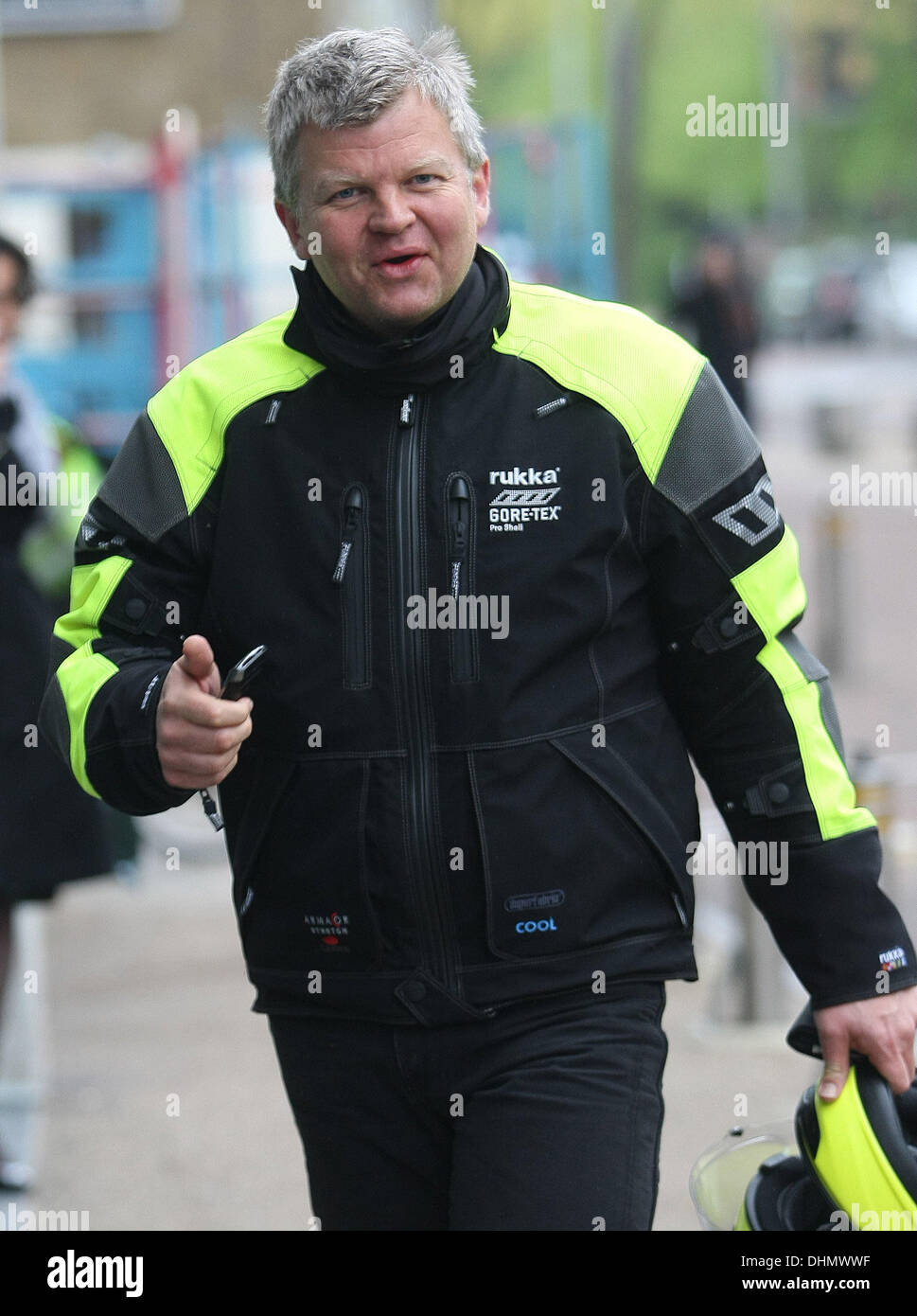 Adrian Chiles outside the ITV studios London, England - 04.05.12 Stock ... Adrian Chiles outside the ITV studios London, England - 04.05.12 Stock ...