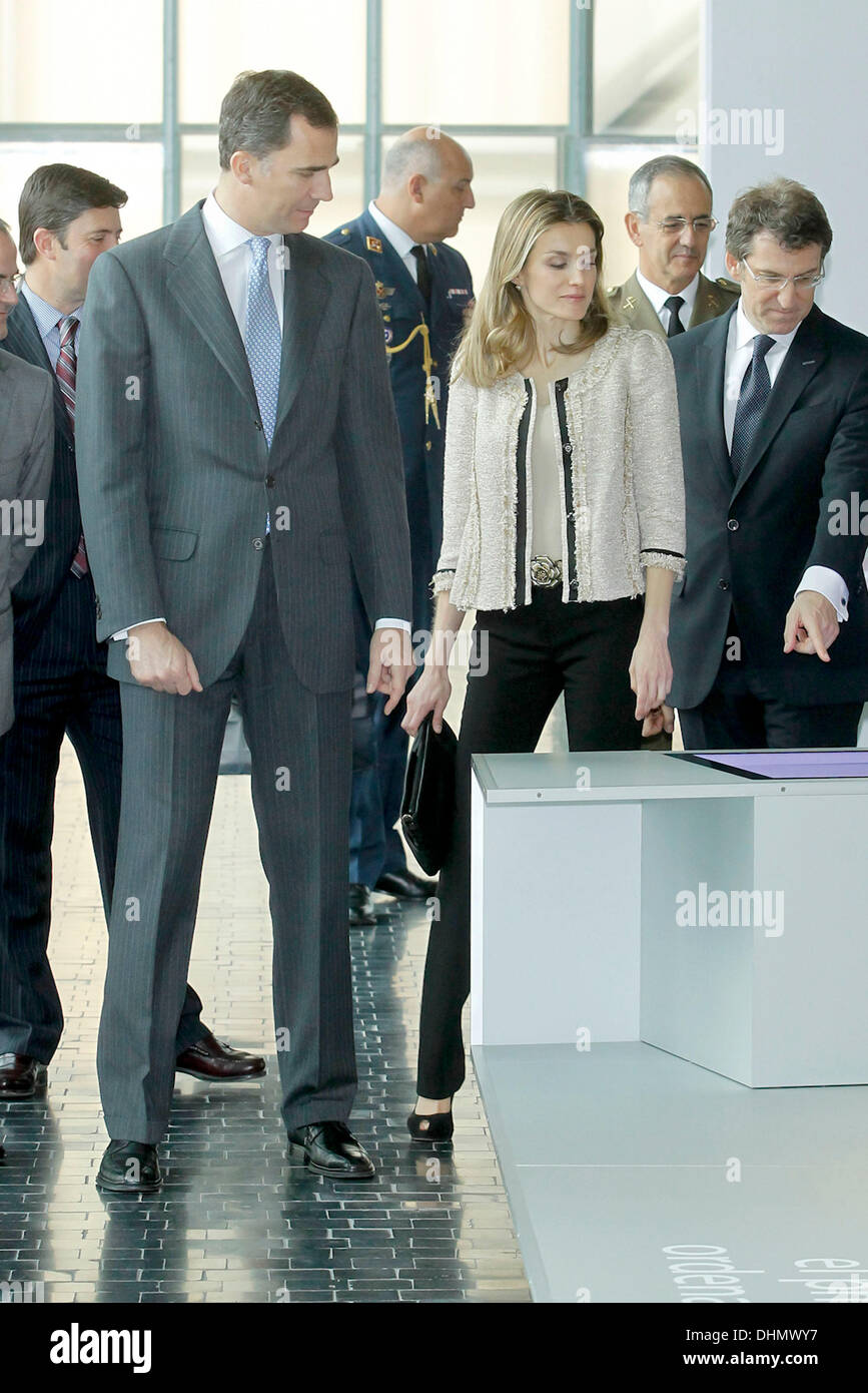 Prince Felipe of Spain and Princess Letizia attend the opening of the ...