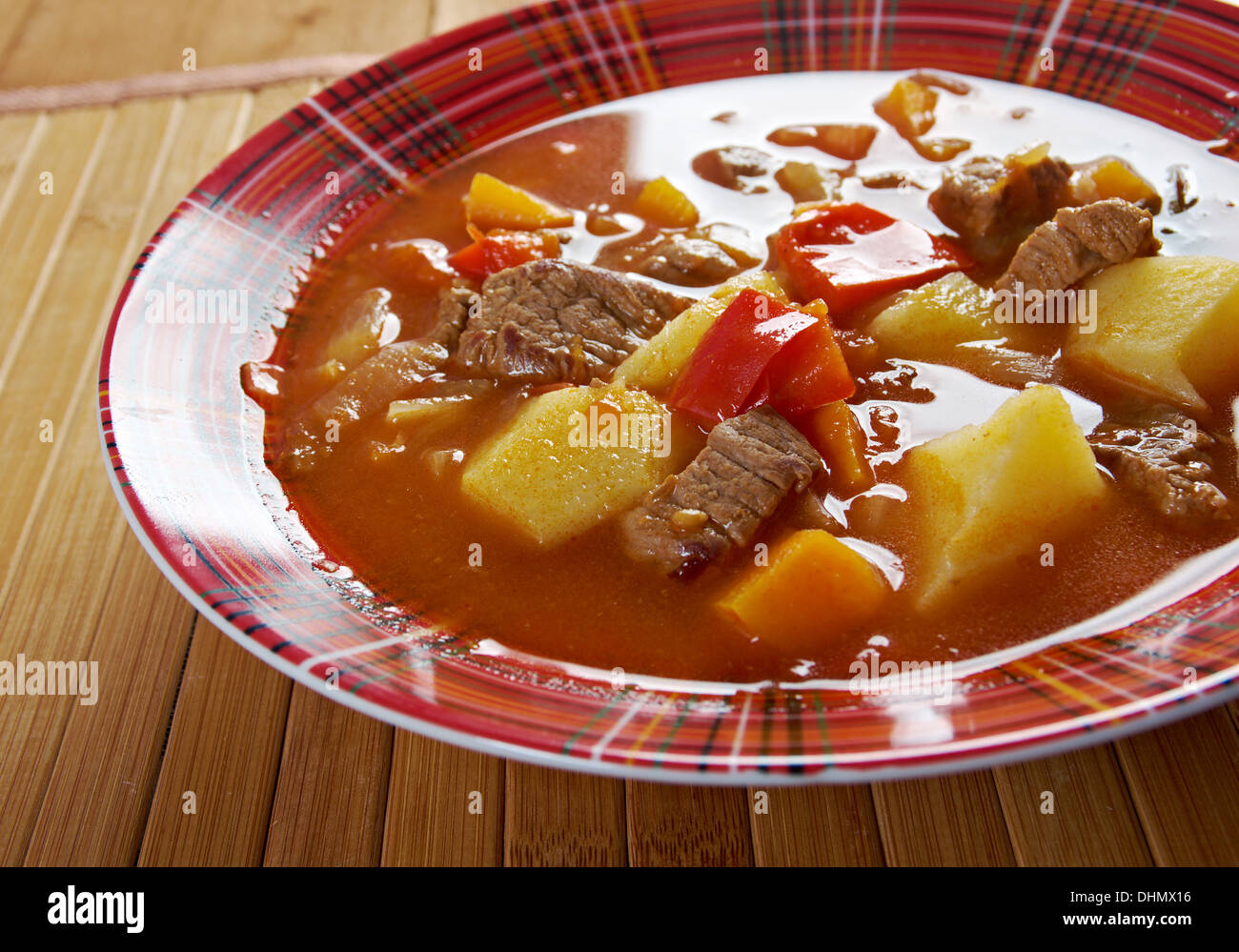 Traditional Bulgarian soup chorba Stock Photo - Alamy