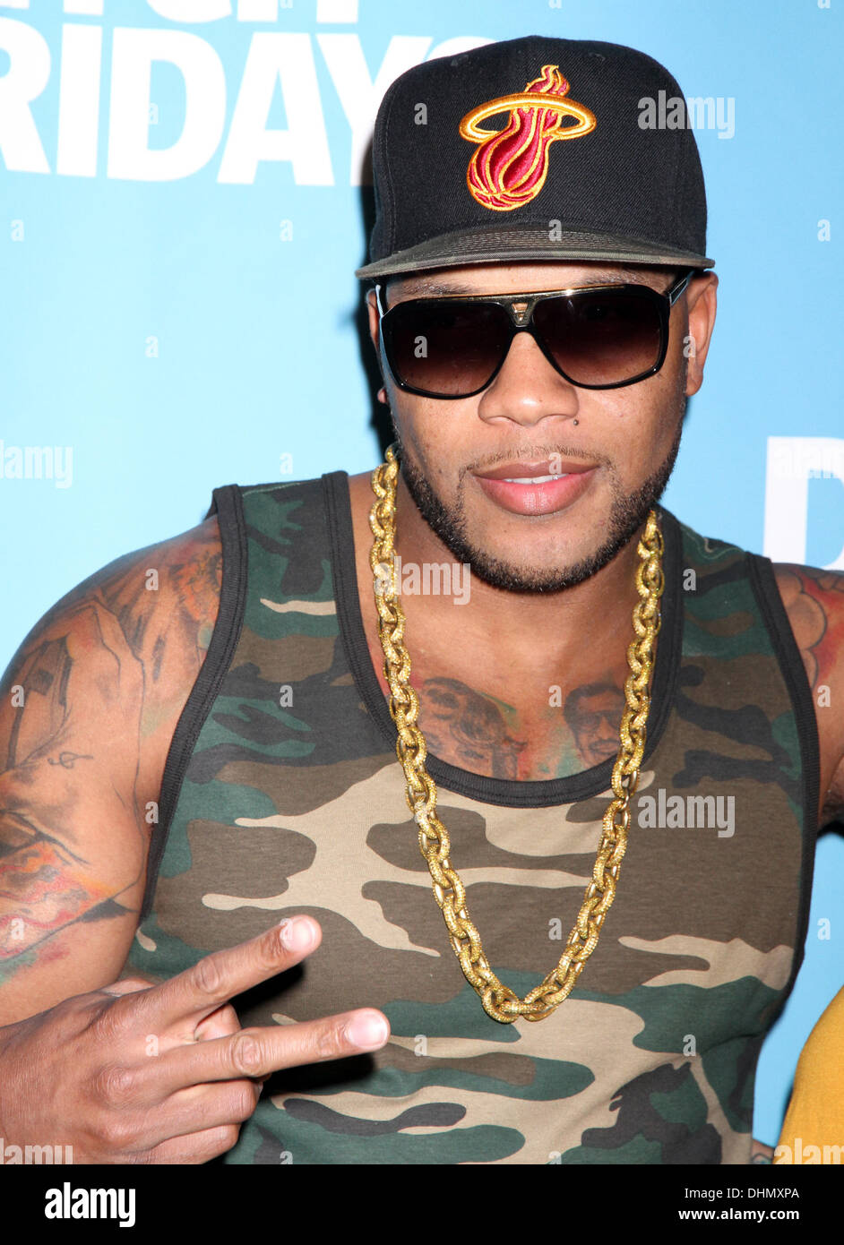 Flo Rida attends 'Ditch Friday' at the Palms Pool and Bungalows Las ...