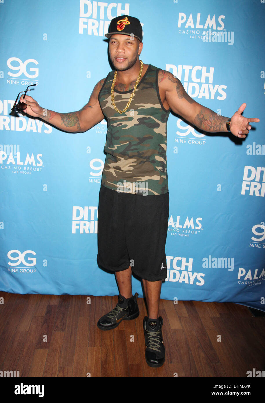 Flo Rida attends 'Ditch Friday' at the Palms Pool and Bungalows Las ...