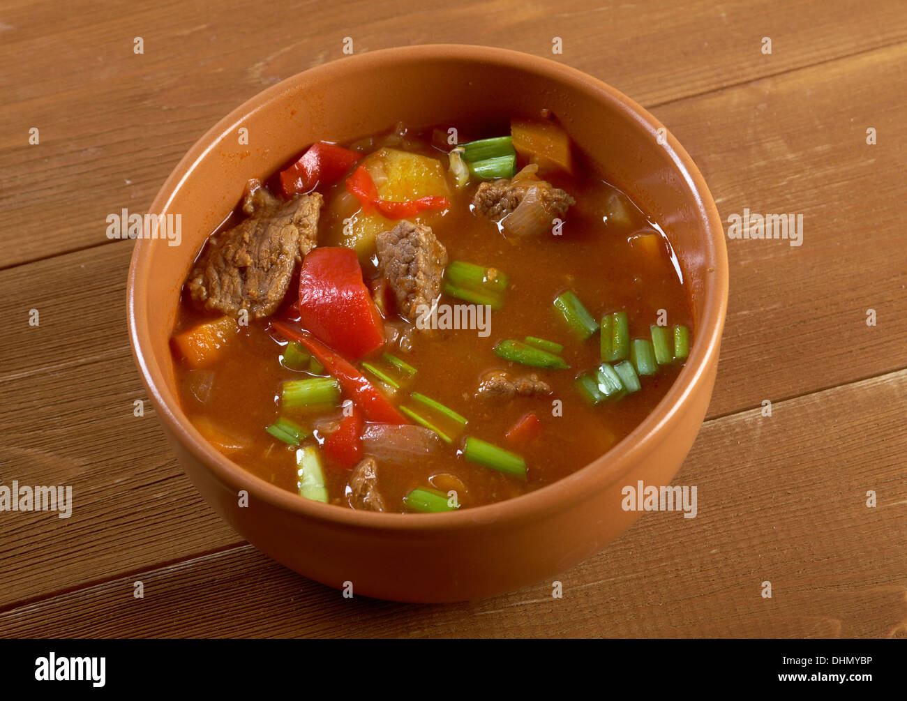 Traditional Bulgarian soup chorba Stock Photo - Alamy