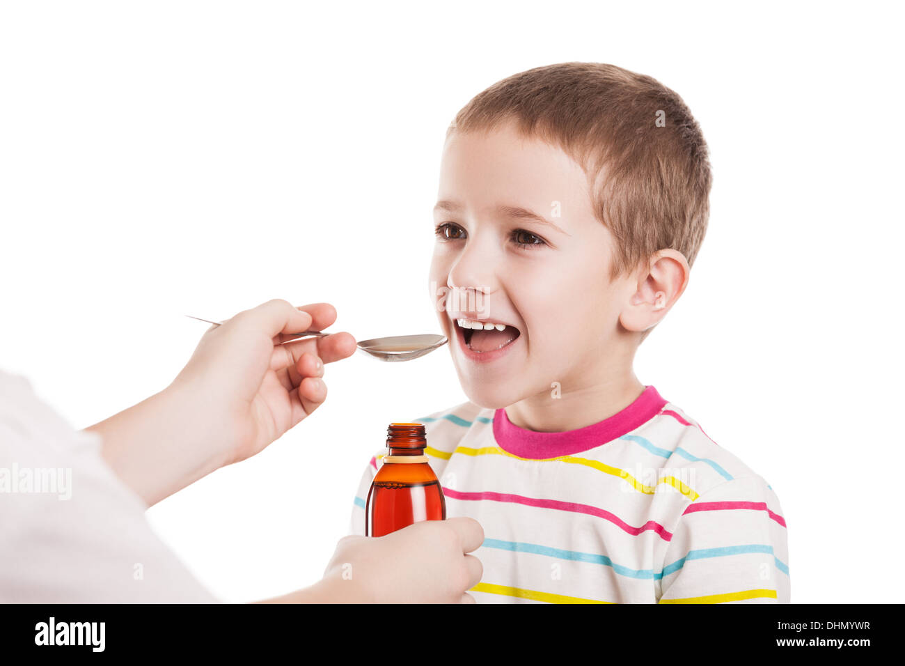 Spoon food child patient hi-res stock photography and images - Alamy