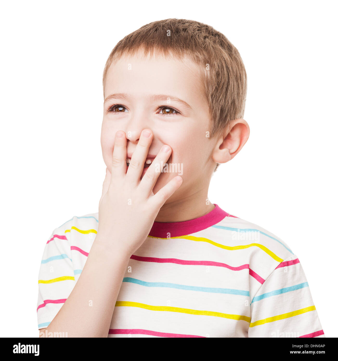 Child smiling head hi-res stock photography and images - Alamy