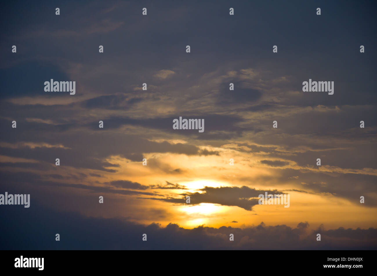 cloud and sundown before night Stock Photo - Alamy