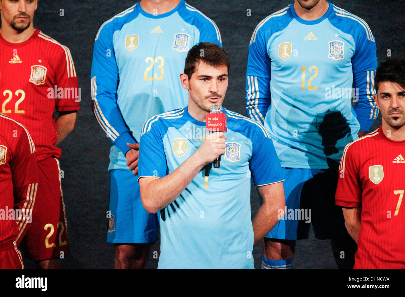 Spanish national football team captain hi-res stock photography and ...