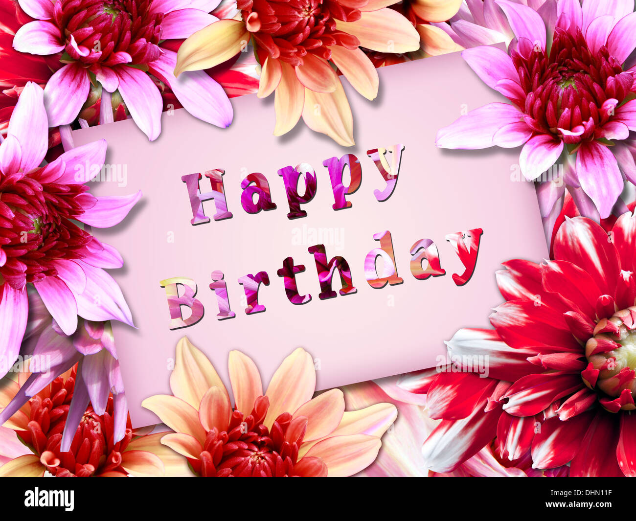 Happy Birthday card Stock Photo - Alamy