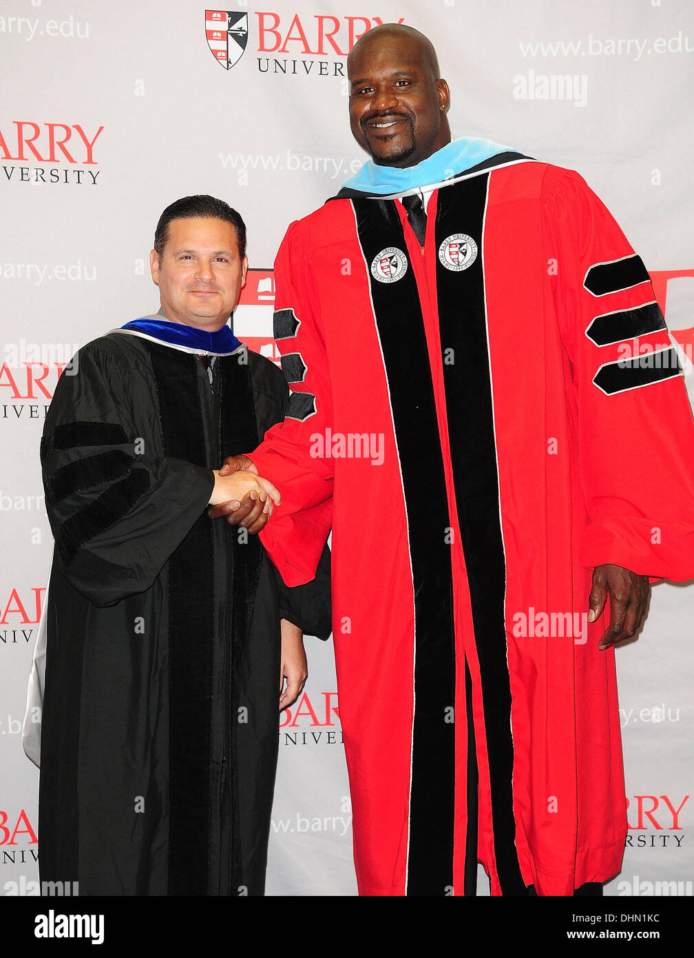 Shaquille O'Neal Shaquille O'Neal receives his doctoral degree in ...