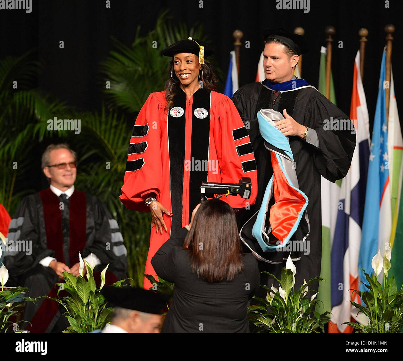 Cynthia Atterberry Shaquille O'Neal receives his doctoral degree in ...