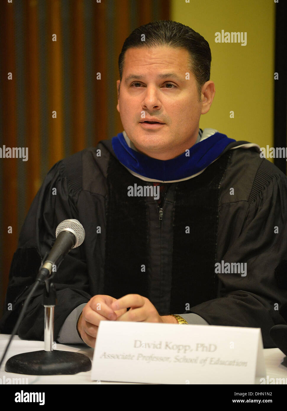 David Kopp Shaquille O'Neal receives his doctoral degree in education ...
