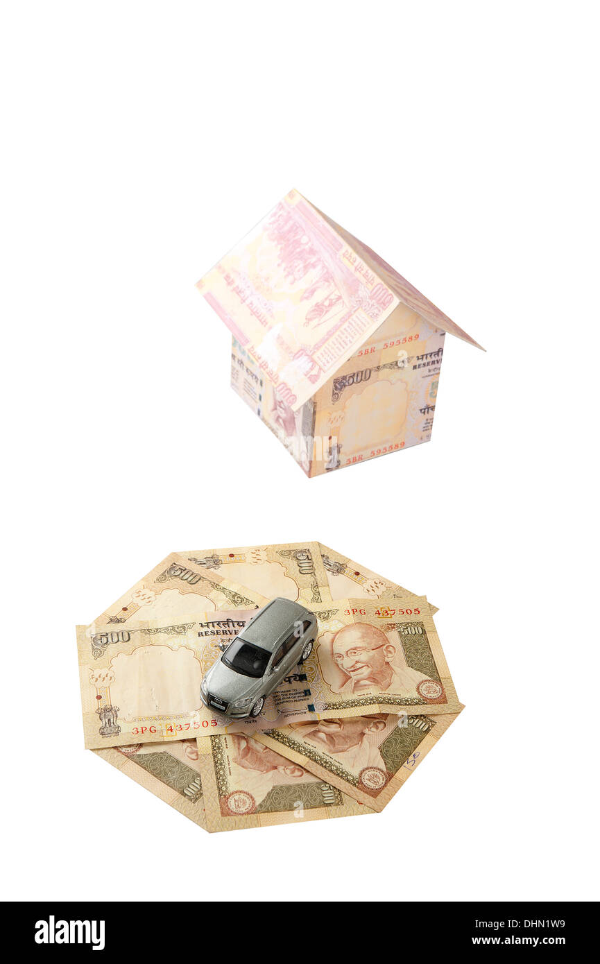 Indian currency car hi-res stock photography and images - Alamy