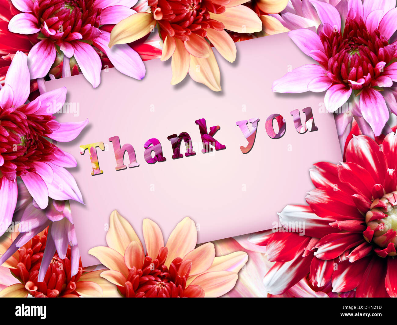thank you card Stock Photo - Alamy