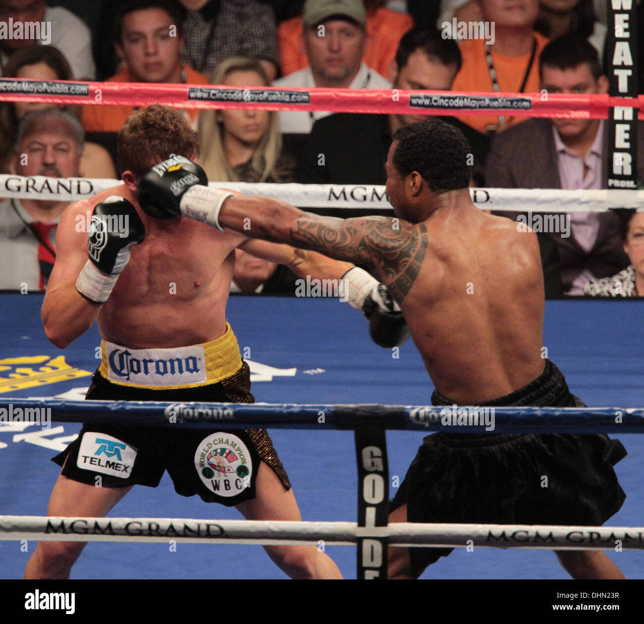 WBC super welterweight title fight - Saul 'Canelo' Alvarez v 'Sugar ...