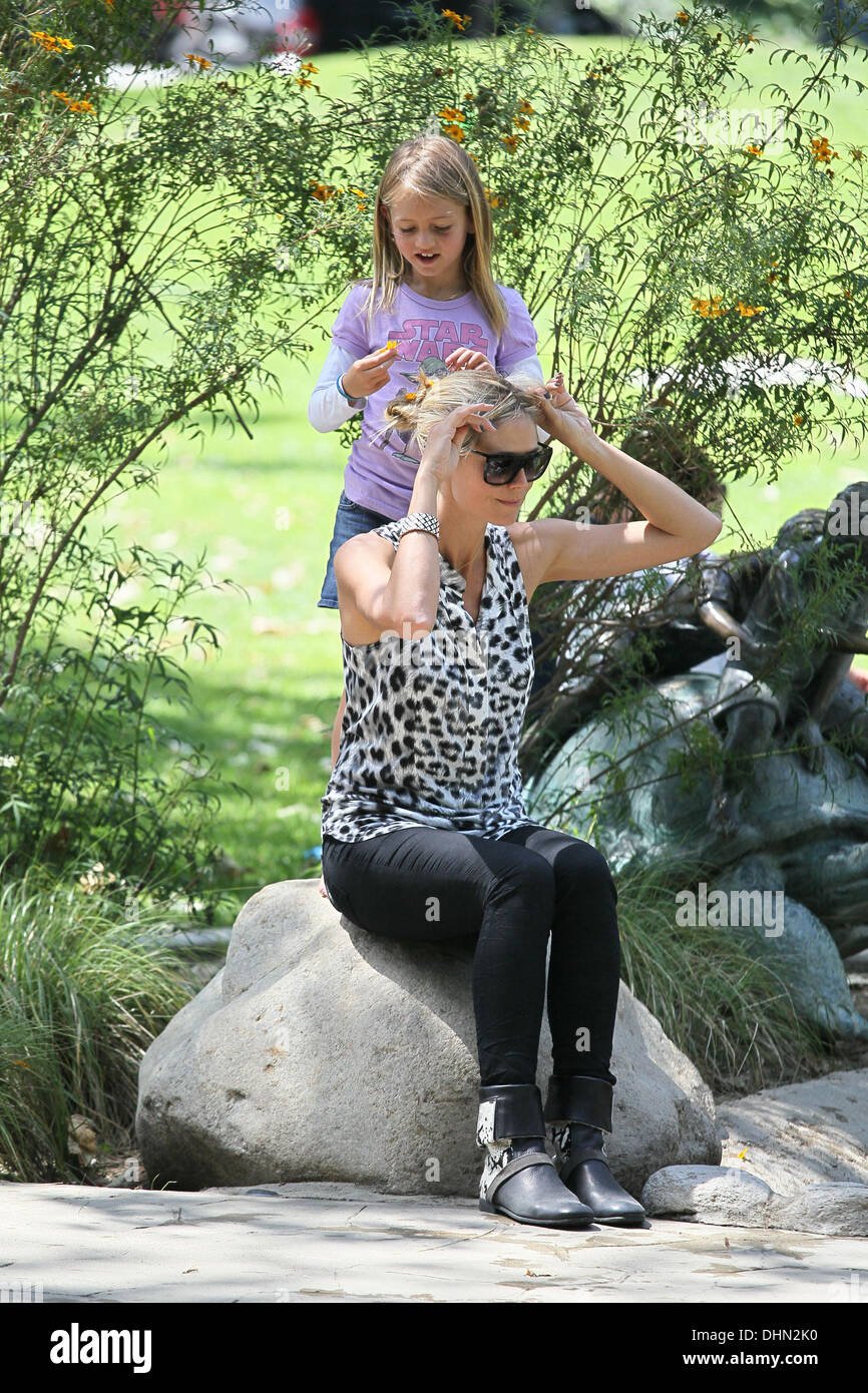 Heidi Klum and Leni Samuel share a tender mother and daughter moment by ...
