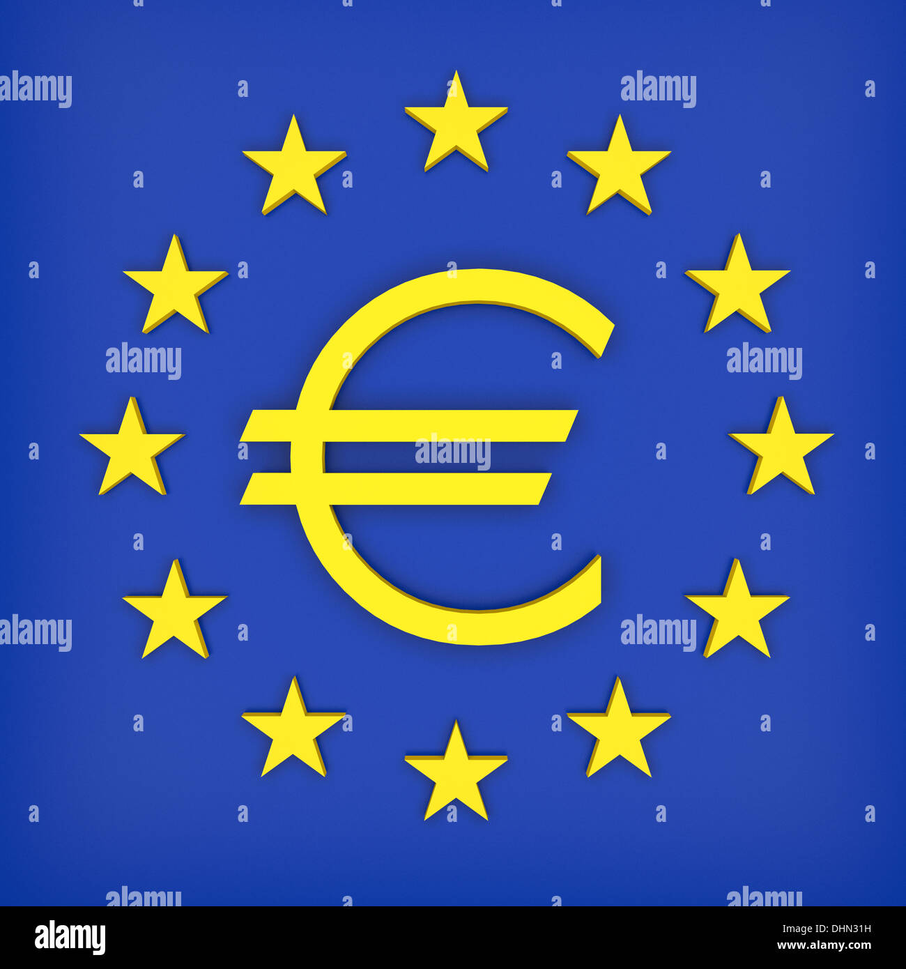 Eu Europe Euro Stock Photo - Alamy