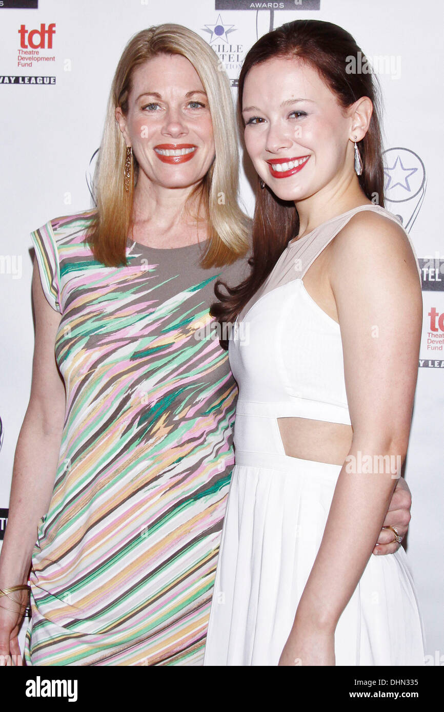 Marin Mazzie and Molly Ranson The 2012 Lucille Lortel Awards held at ...