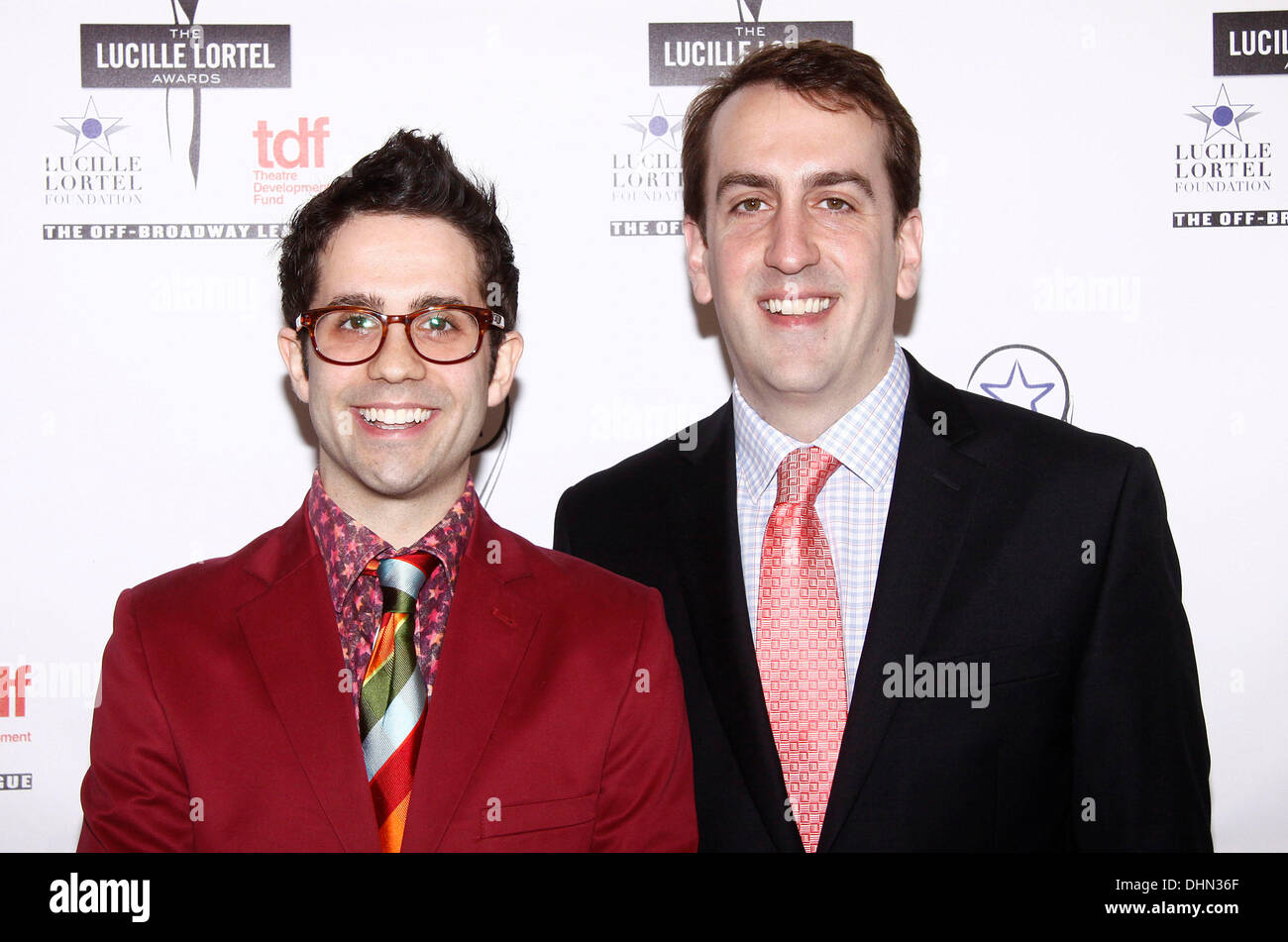 Chase Brock and Rob Berman The 2012 Lucille Lortel Awards held at NYU ...