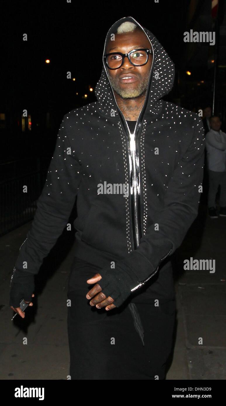 Djibril Cisse leaving Rose Nightclub London, England - 06.05.12 Stock ...