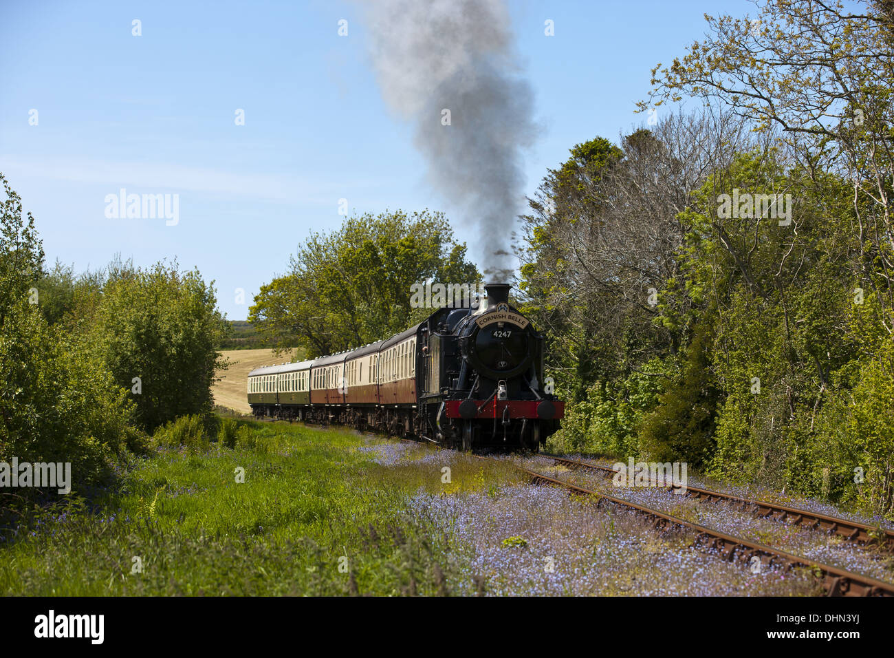 Bodmin & Wenford Steam Railway Stock Photo - Alamy