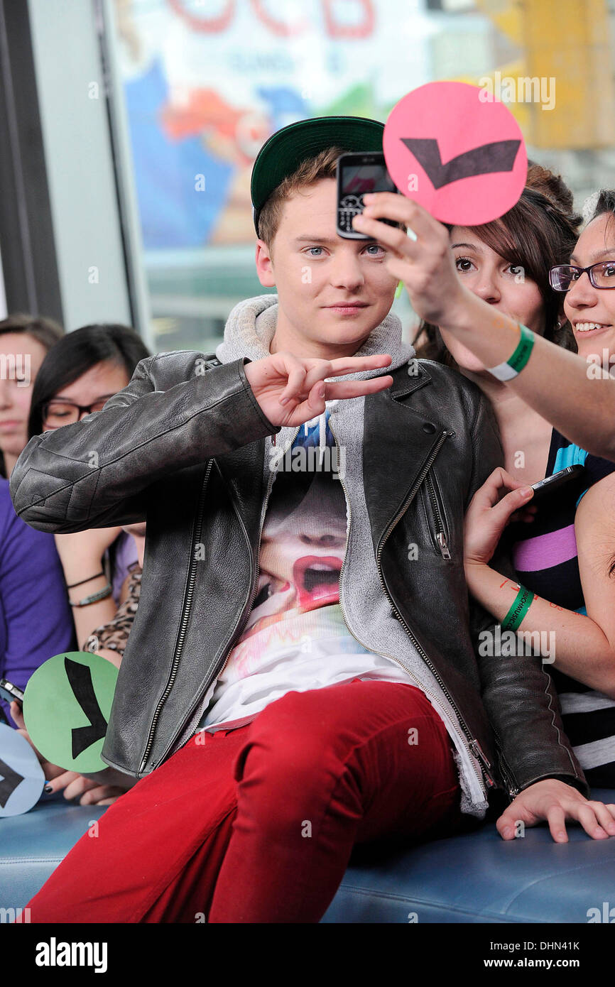 Conor Maynard co-host MuchMusic's NEW.MUSIC.LIVE during his first visit ...