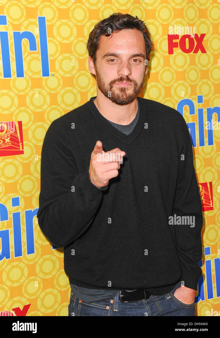 Jake johnson new girl hi-res stock photography and images - Alamy