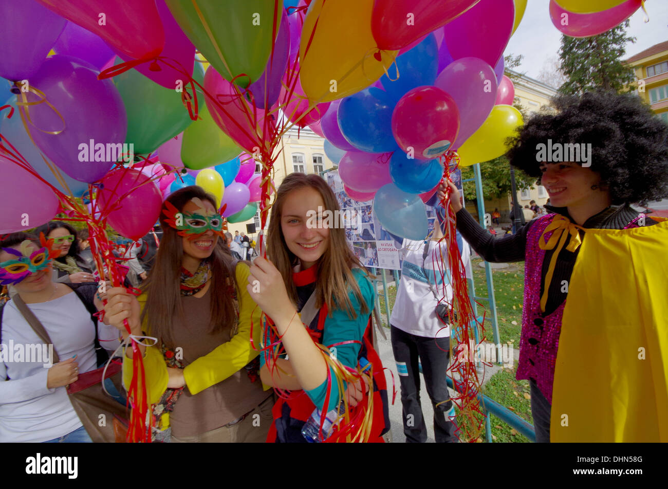 young cheerful mood Stock Photo - Alamy