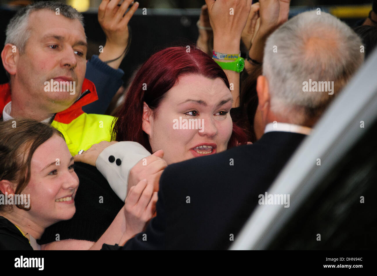 Crying Fan UK premiere of 'Dark Shadows' at The Empire Cinema ...
