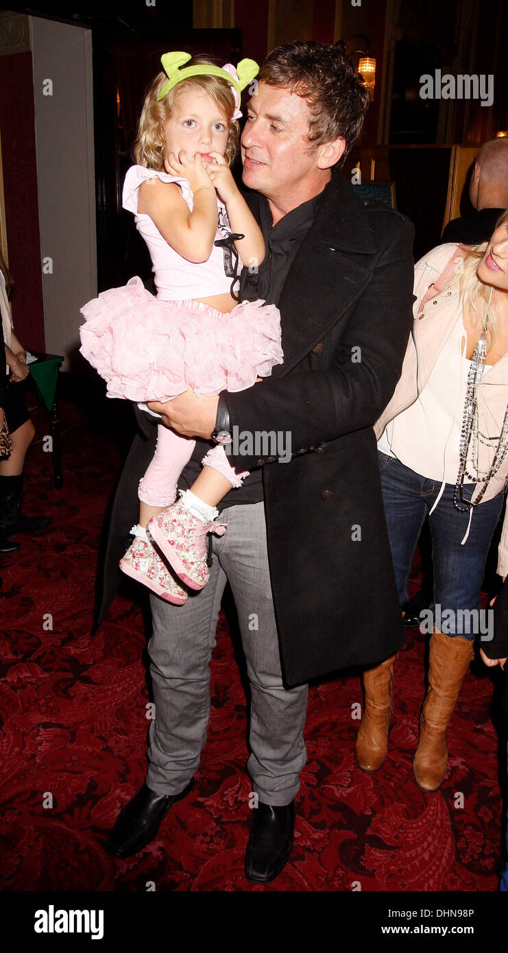 Shane Richie with his daughter Lolita 'Shrek The Musical' first ...