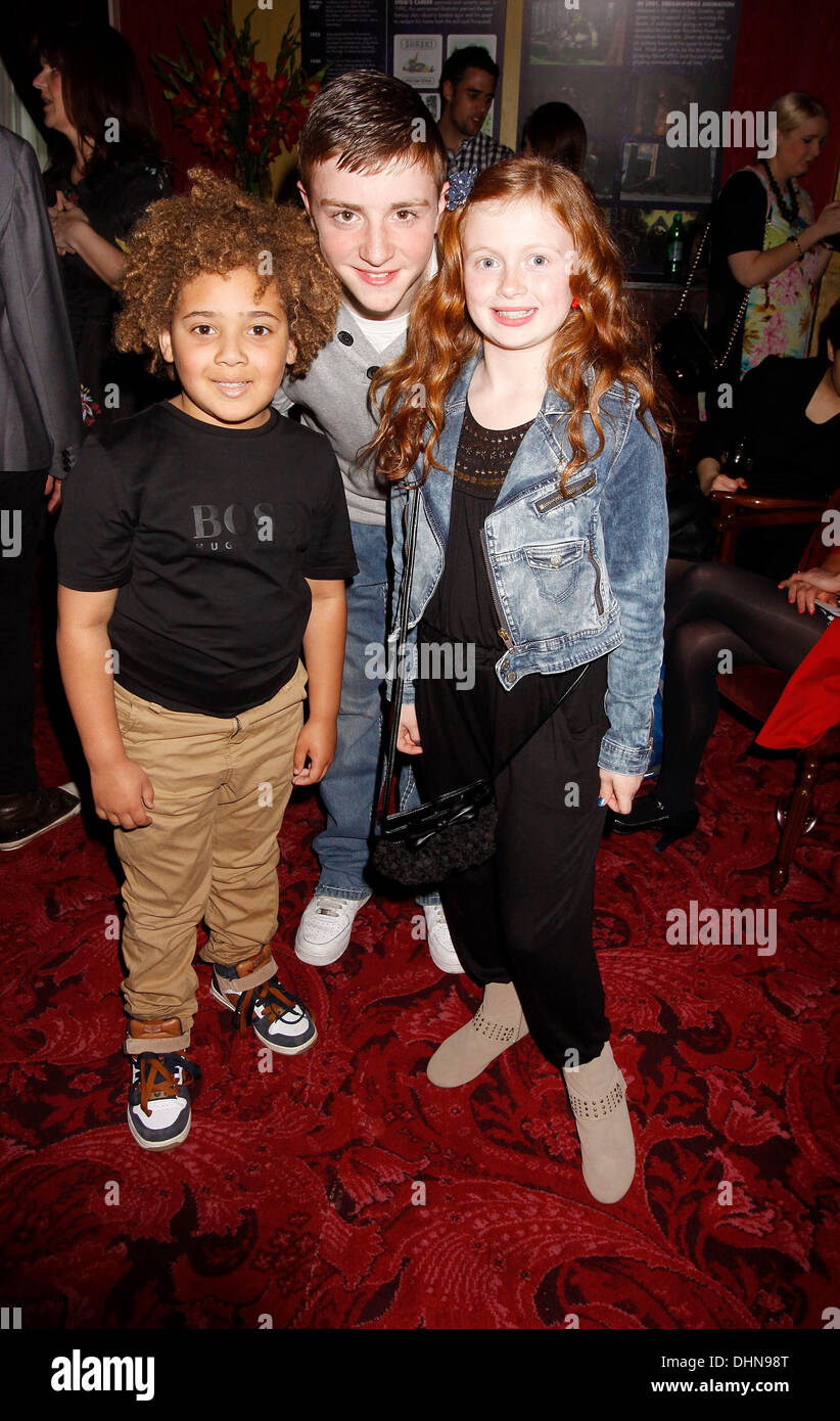 Devon Higgs, James Forde and Maisie Smith 'Shrek The Musical' first ...