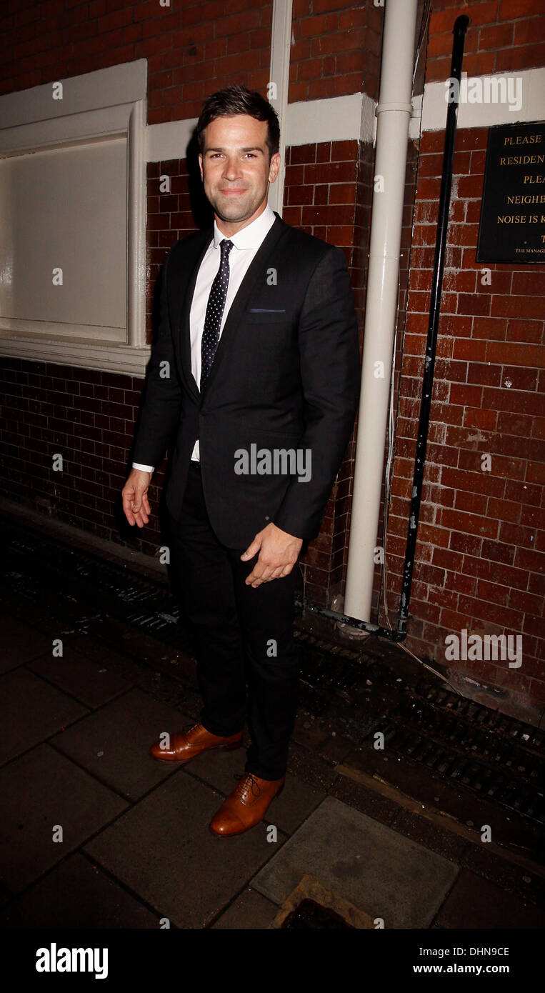 Gethin Jones 'Top Hat' press night held at The Waldorf Hilton London ...