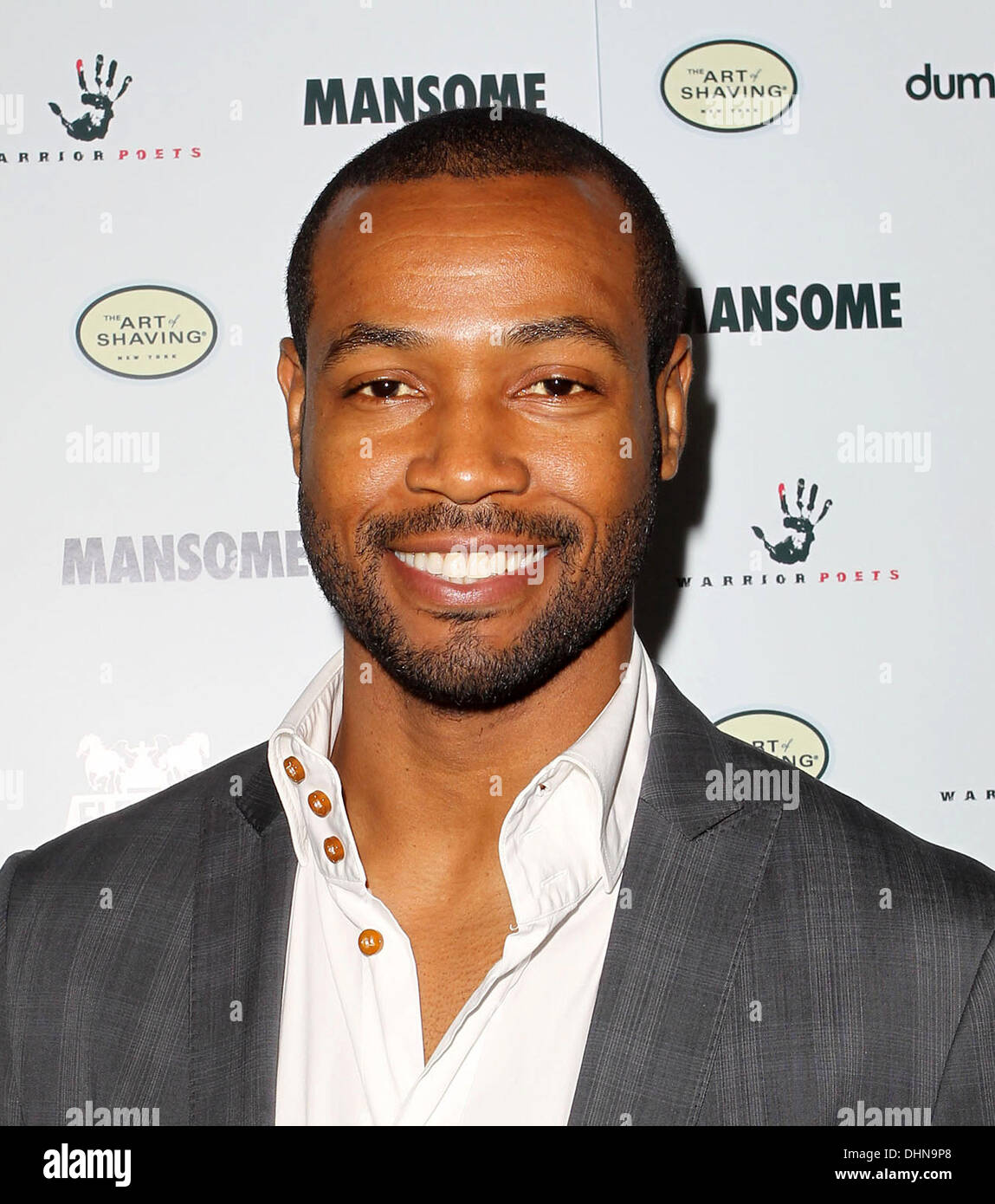 Isaiah Mustafa Premiere of Morgan Spurlock's 'Mansome' held at The ...
