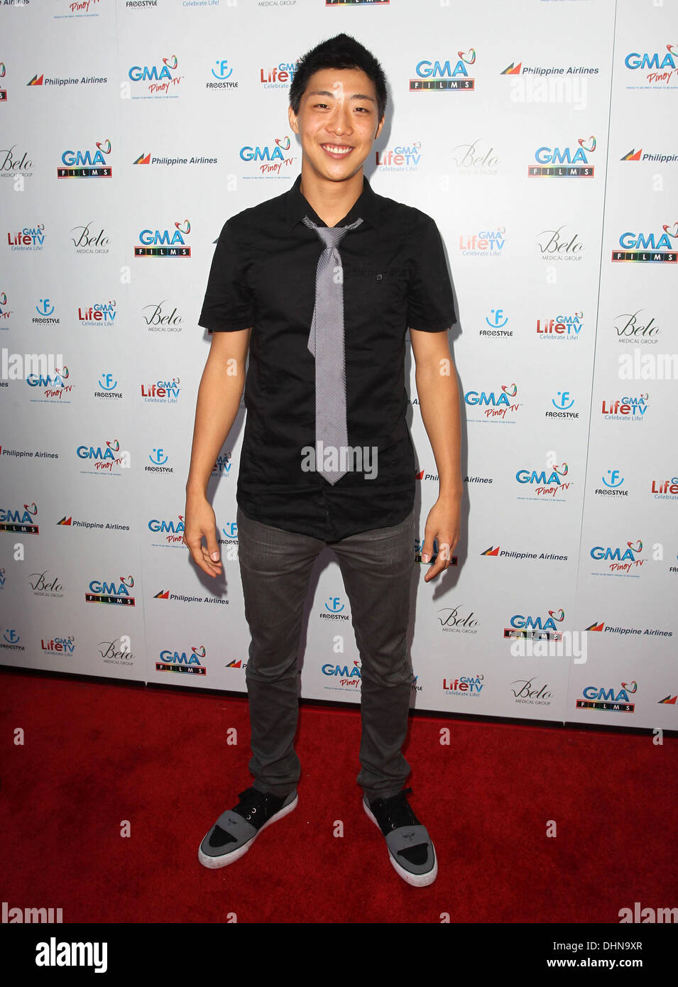Justin Lee attending a screening of Freestyle Releasing's "The Road ...