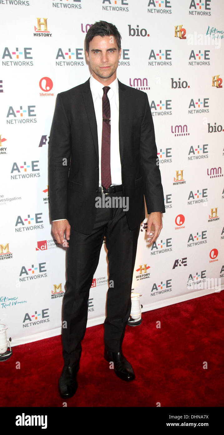 Colin Egglesfield A&E Networks 2012 Upfront at Lincoln Center New York ...
