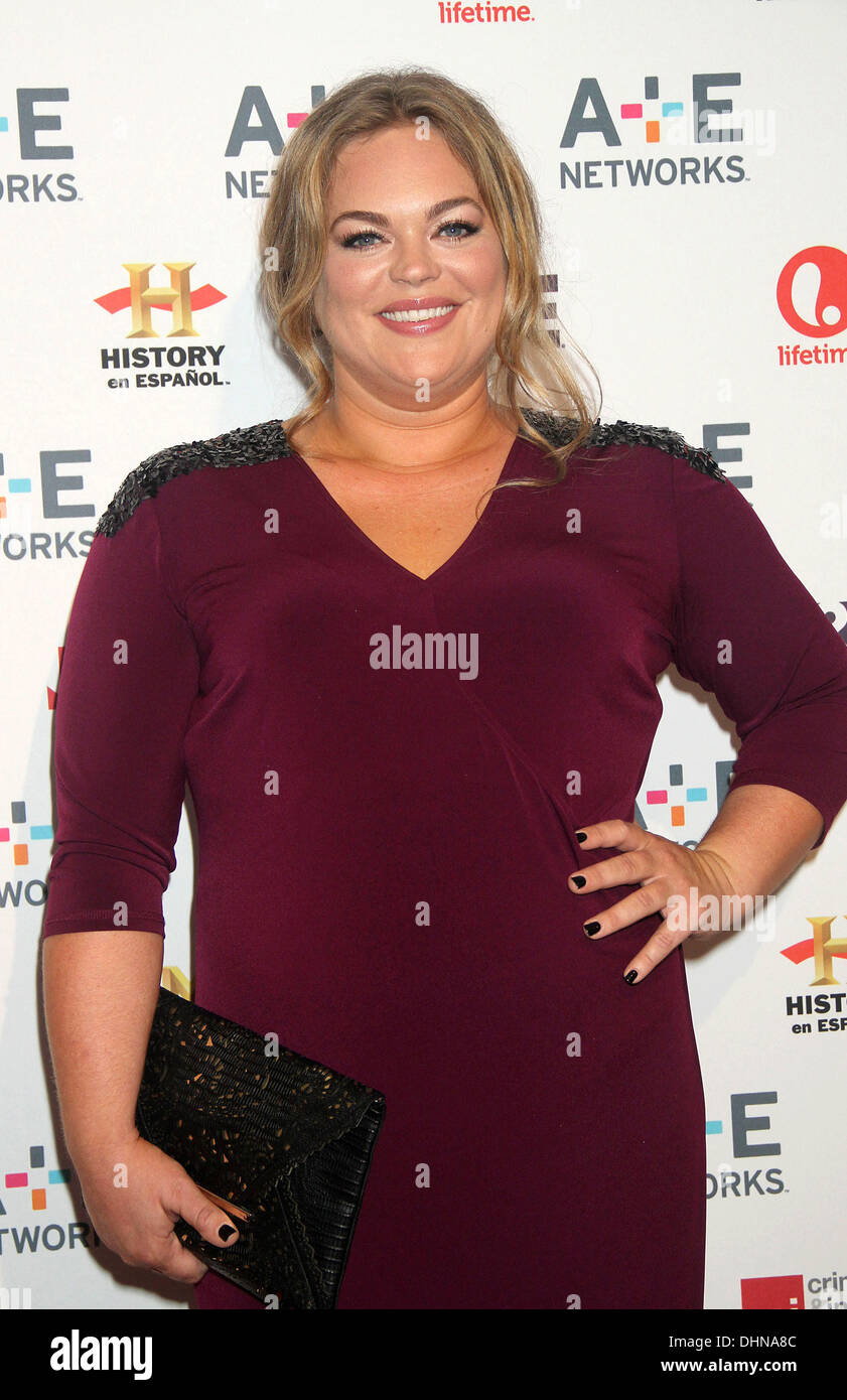 Rebecca Field A&E Networks 2012 Upfront at Lincoln Center New York City ...