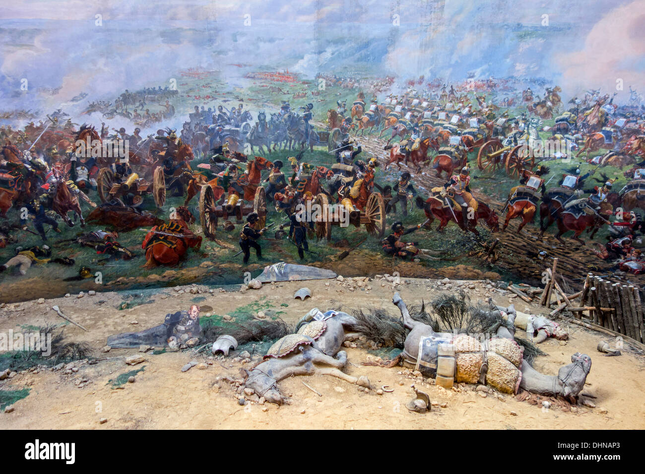 Battle Of Waterloo Painting 1815 Stock Photos & Battle Of Waterloo ...