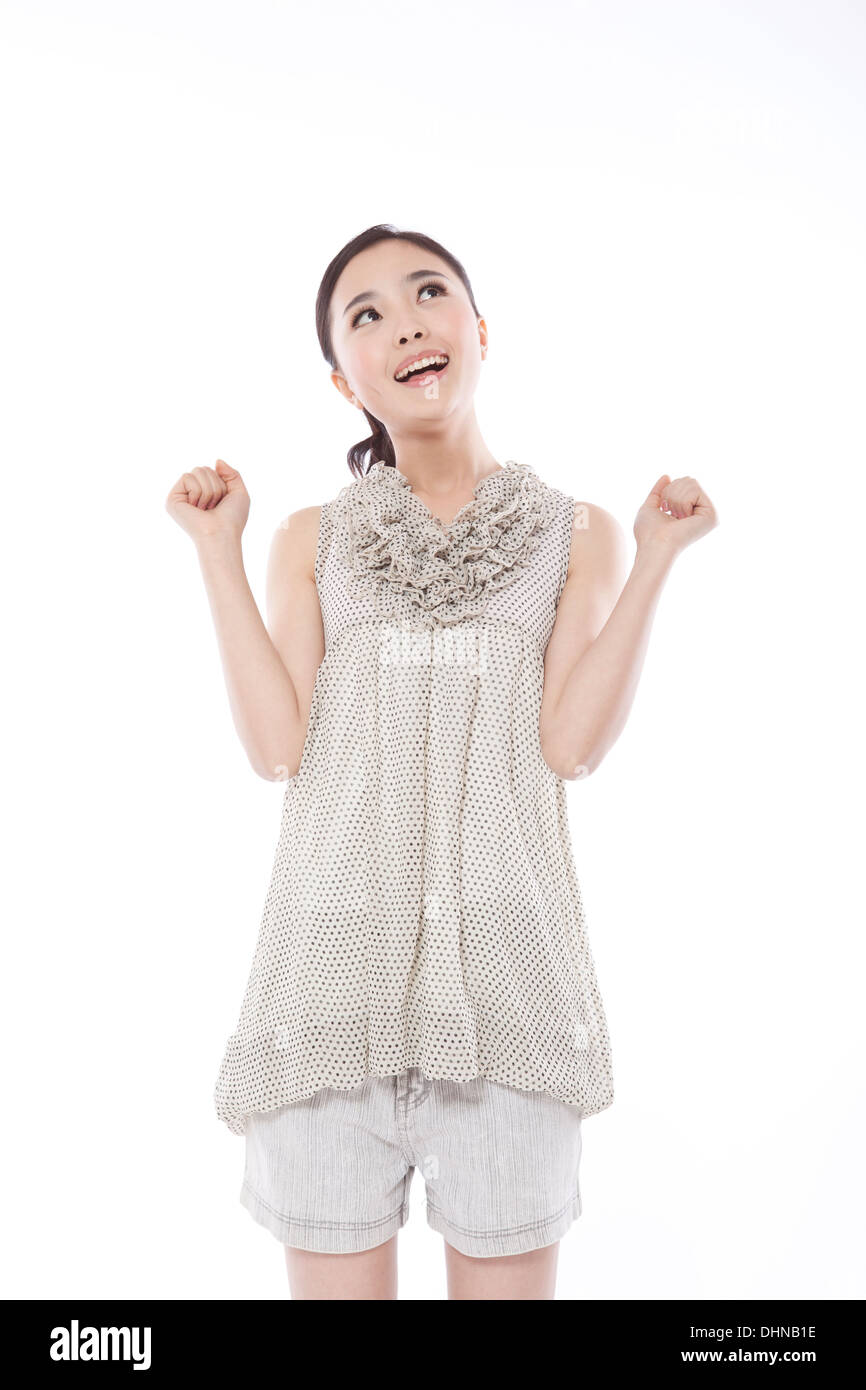 Young woman posing Stock Photo - Alamy