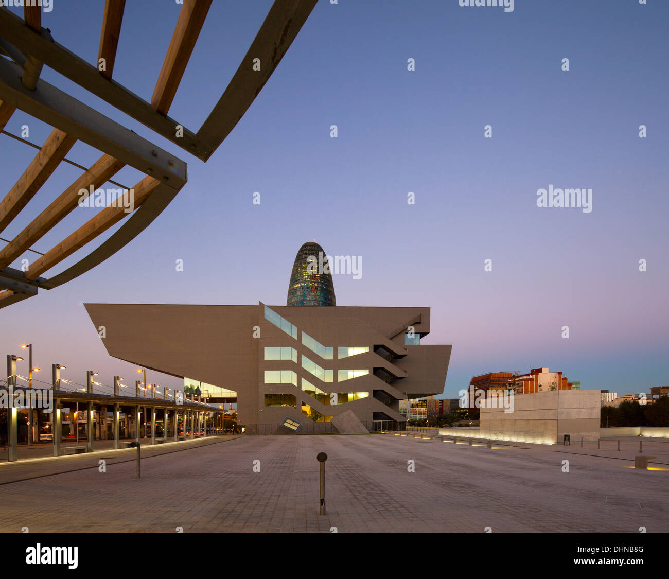 Barcelona Design Museum - Disseny Hub Barcelona Stock Photo - Alamy