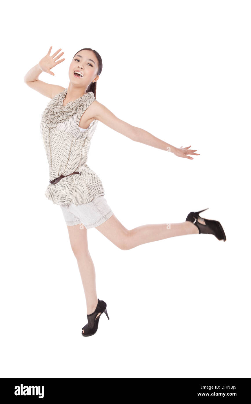 Young woman posing Stock Photo - Alamy