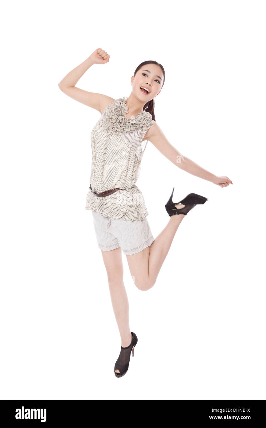 Young woman posing Stock Photo - Alamy