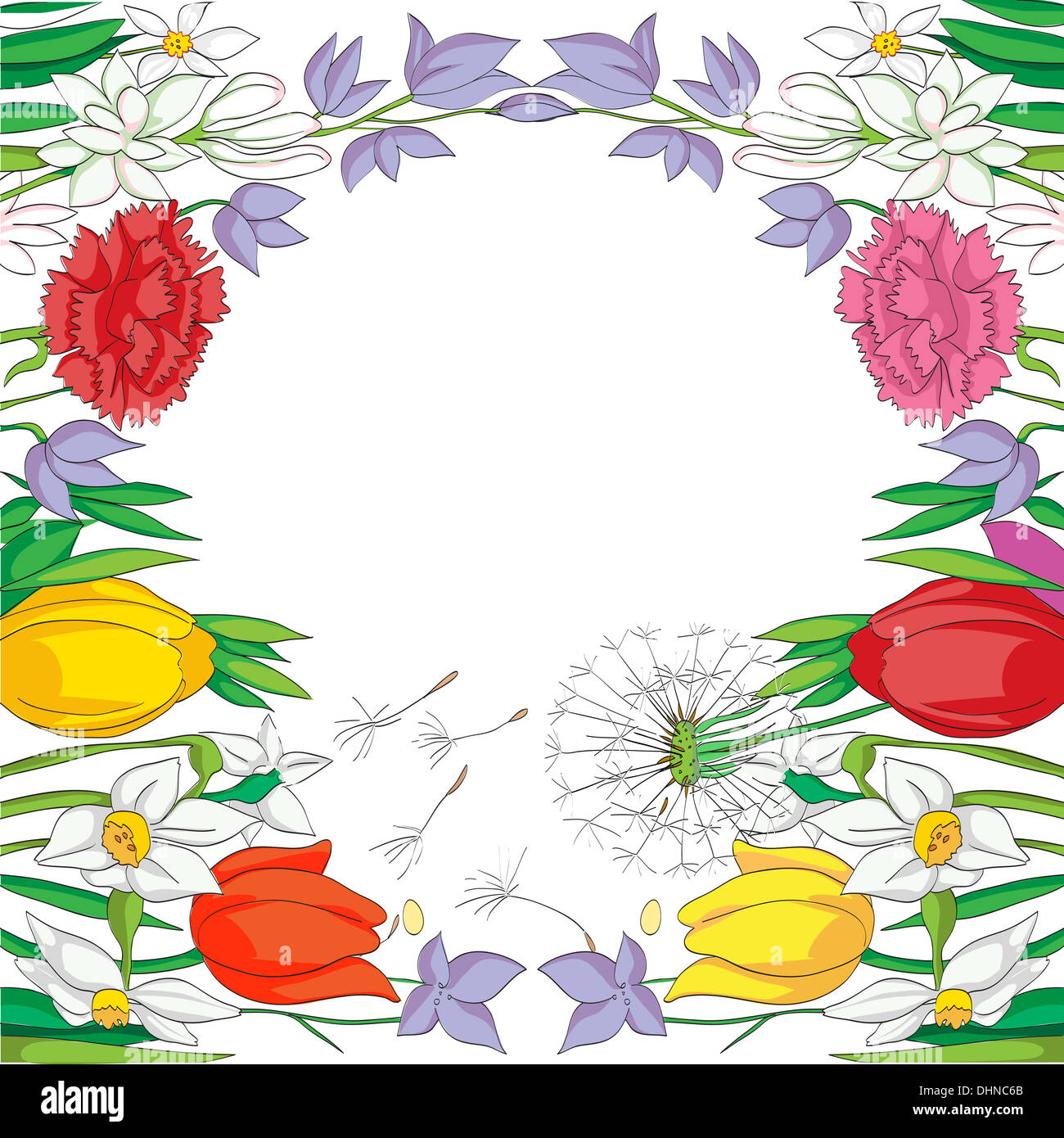 Spring frame hi-res stock photography and images - Alamy