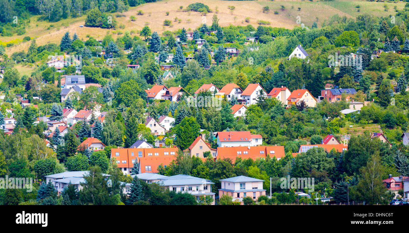 Beautiful mountain views village road hi-res stock photography and ...
