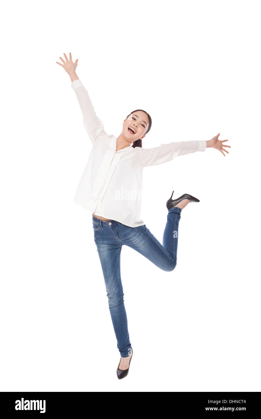 Young woman posing Stock Photo - Alamy